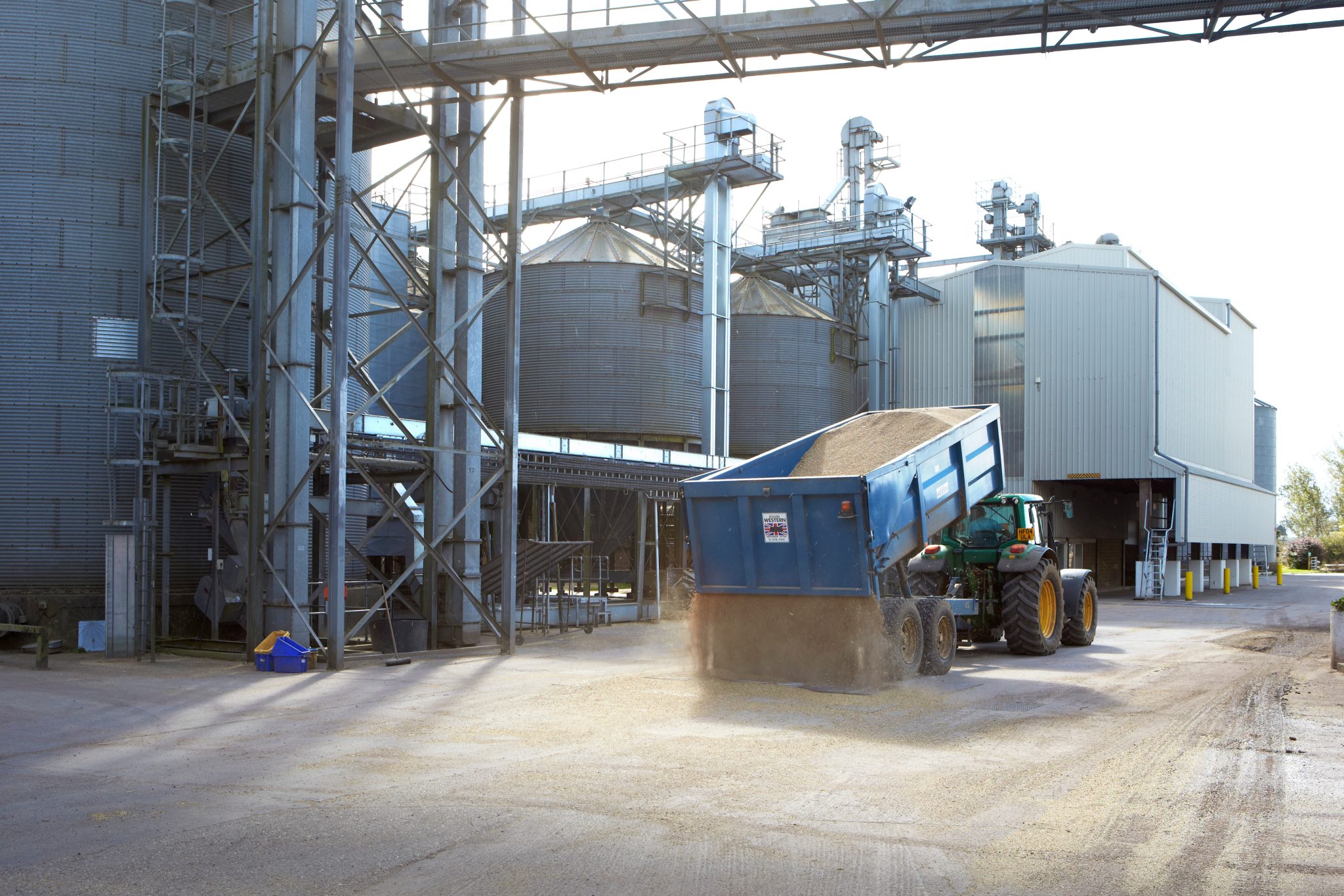 Grain industry - Skandia elevator